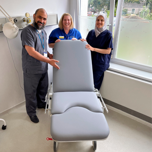 NHS charity funds examination chair worth over £5,500 for gynaecology ...