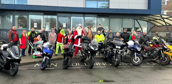 Motorcycle group marks 25 years of delivering joy to children receiving ...