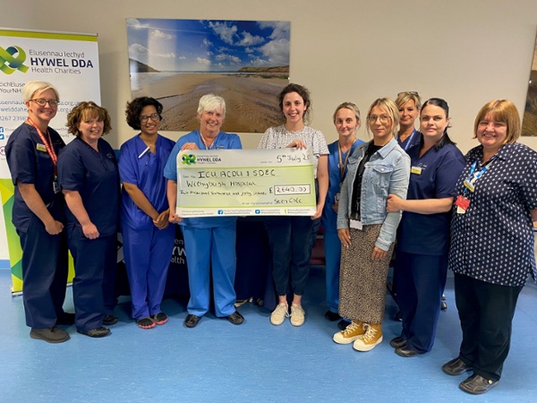 Family raises over £2,000 for Withybush Hospital - Hywel Dda Health ...