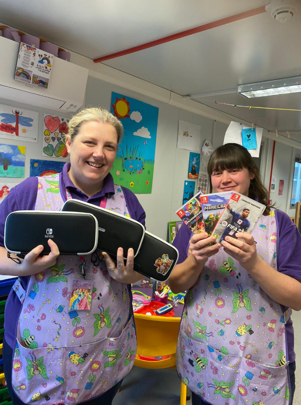 Items worth over £300 purchased for Glangwili children's ward - Hywel ...