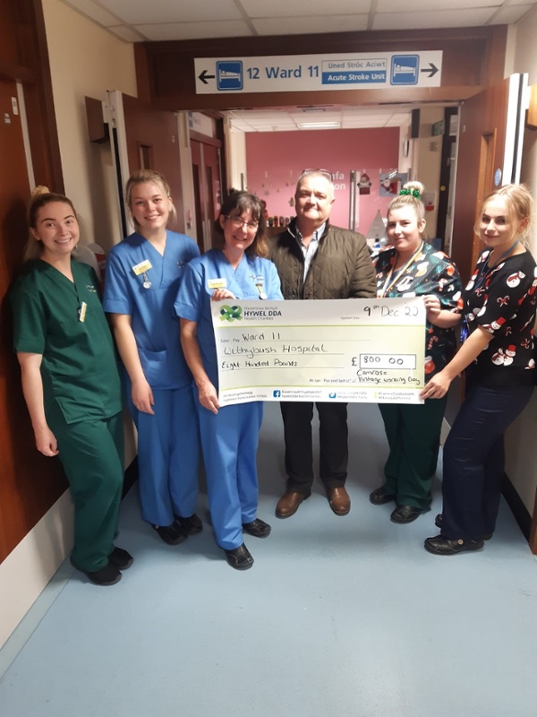 Vintage working day raises £800 for Pembrokeshire stroke ward - Hywel ...