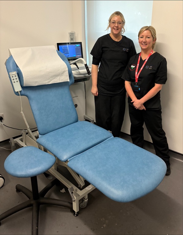 NHS charity funds new echocardiography couch and stool worth over £ ...