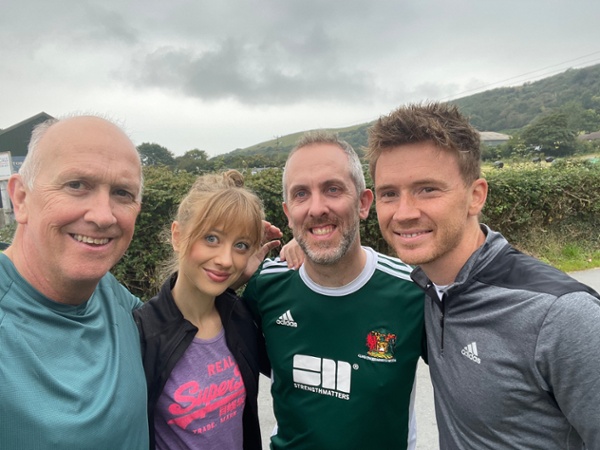 Team of eight prepare to take on Cardiff Half - Hywel Dda Health charities